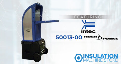 Intec 50013-00 FiberForce Tall Hopper Insulation Blowing Machine ...
